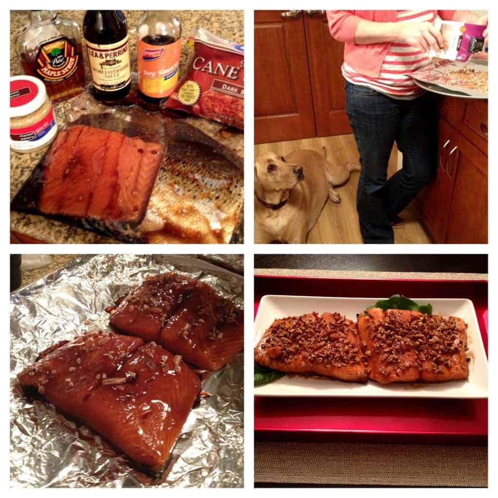 Bourbon Brown Sugar Salmon Recipe - The Cookie Rookie® Bourbon Brown Sugar Salmon Recipe - The Cookie Rookie®