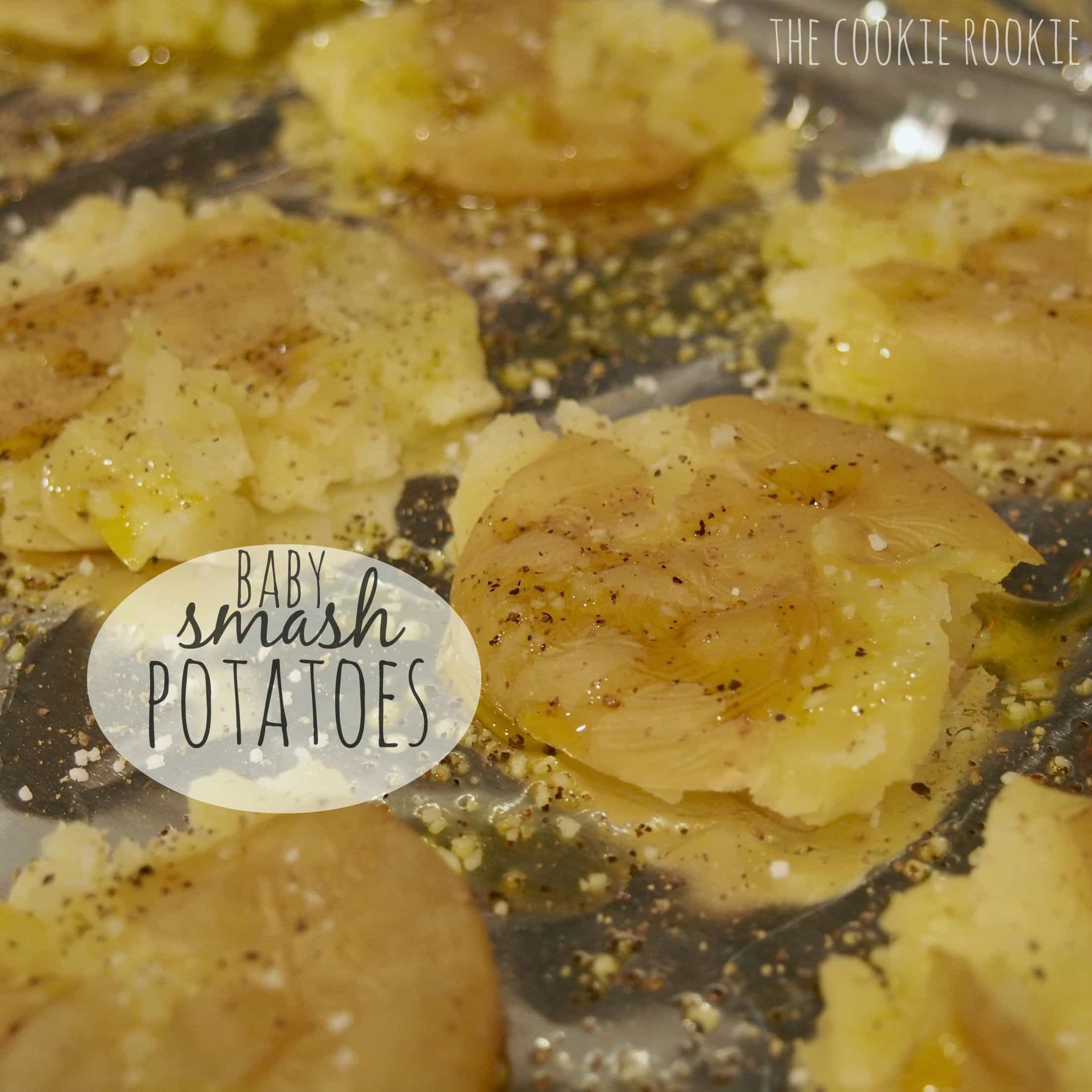Smashed Potatoes Recipe - Smashed Baby Potatoes - Smash Potatoes