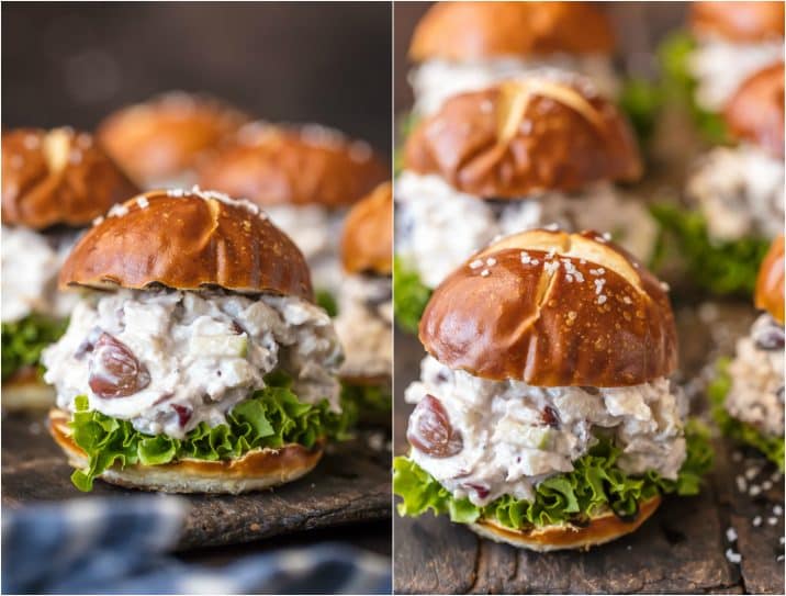 Healthy Chicken Salad Sliders Recipe - The Cookie Rookie®