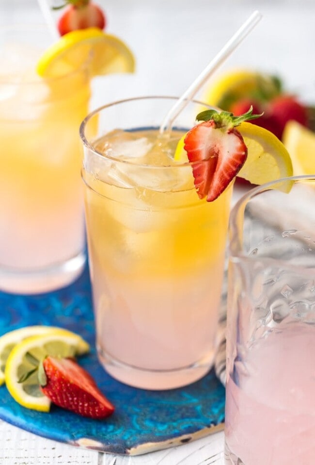 Summer Shandy Recipe with Tequila and Lemonade {VIDEO}