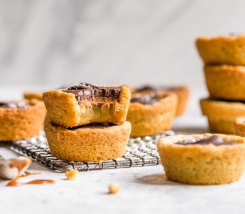 Twix Cookies - Twix Cookie Cups Recipe | The Cookie Rookie