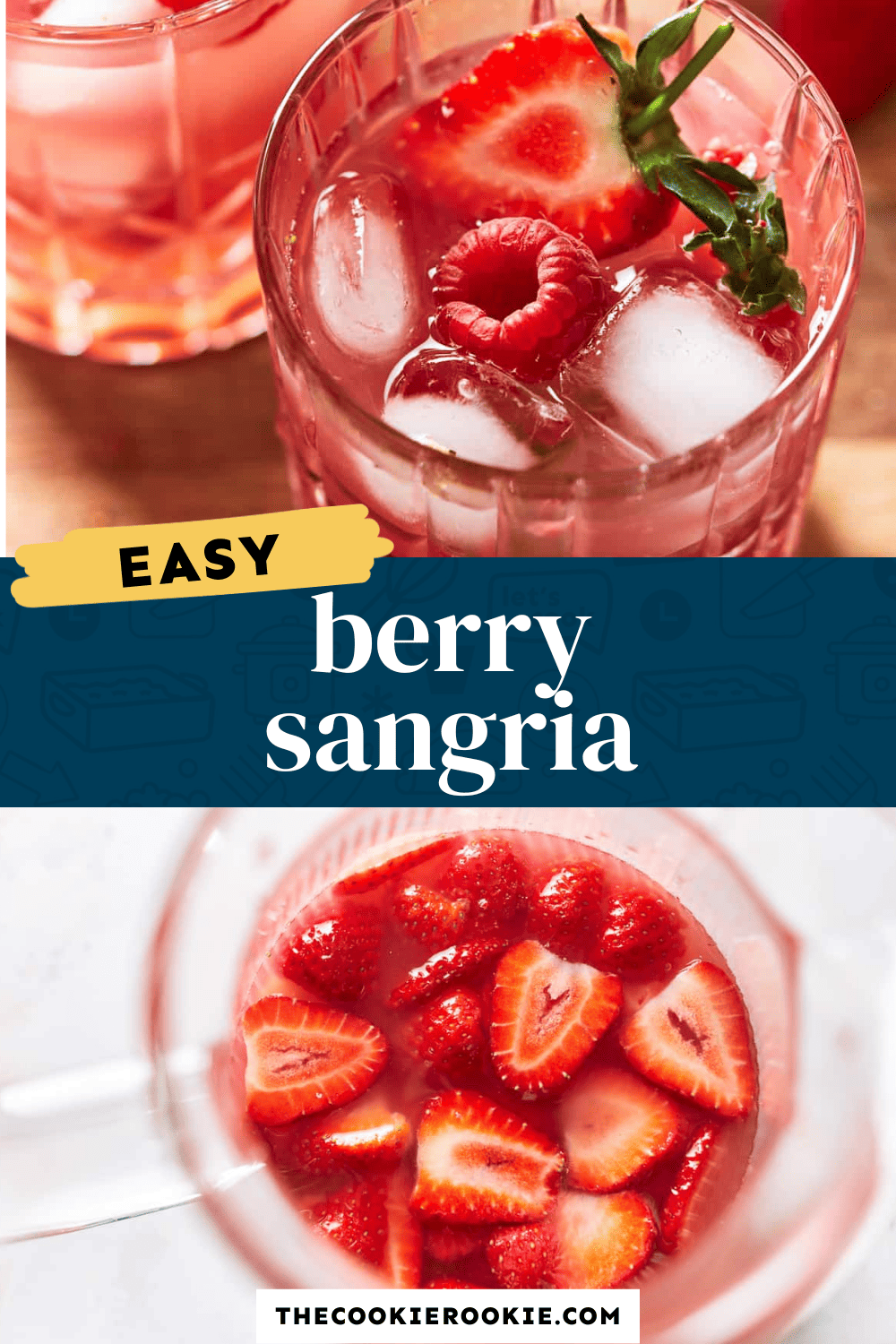 Berry Sangria Recipe - The Cookie Rookie®
