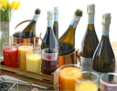Mimosa Bar (+ Bellinis) Recipe - The Cookie Rookie®