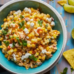 Healthy Mexican Street Corn (Off the Cob) Recipe - The Cookie Rookie®