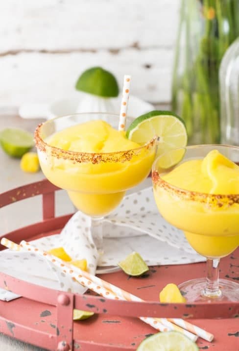 Spicy Mango Margaritas Recipe - The Cookie Rookie®