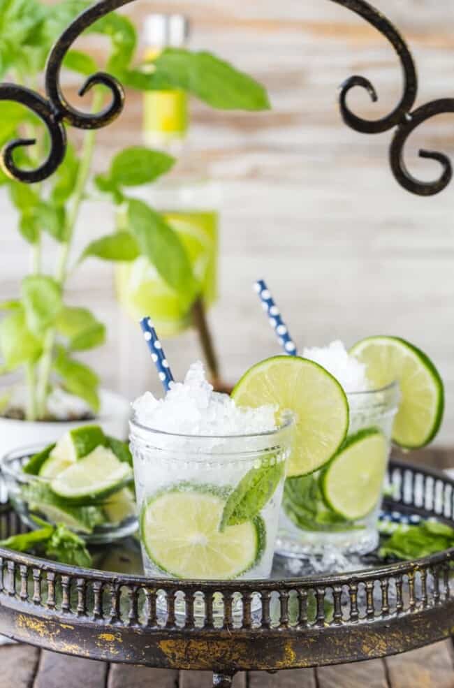 Basil Mojitos Recipe - The Cookie Rookie®