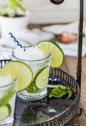 Basil Mojitos Recipe - The Cookie Rookie®