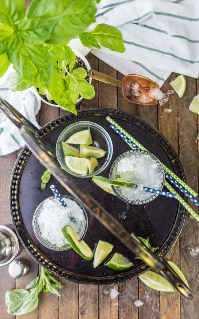Basil Mojitos Recipe - The Cookie Rookie®
