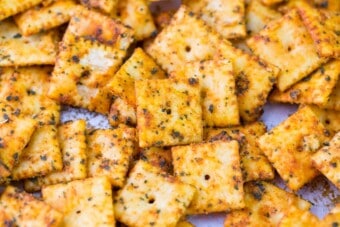 Mexican Spice Cheese Crackers Recipe - The Cookie Rookie®