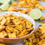 Mexican Spice Cheese Crackers Recipe - The Cookie Rookie®