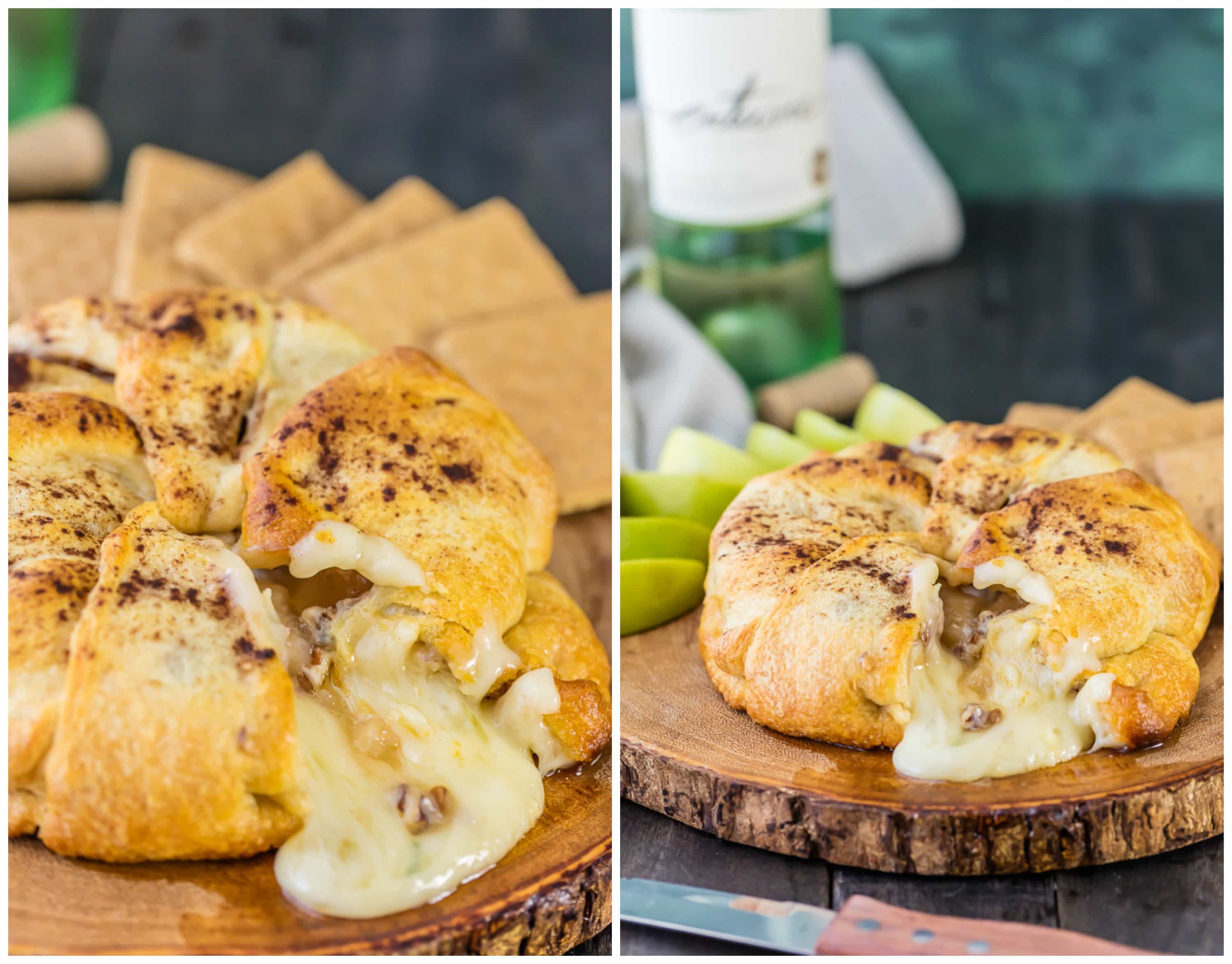 Apple Pie Baked Brie Appetizer Recipe - The Cookie Rookie®