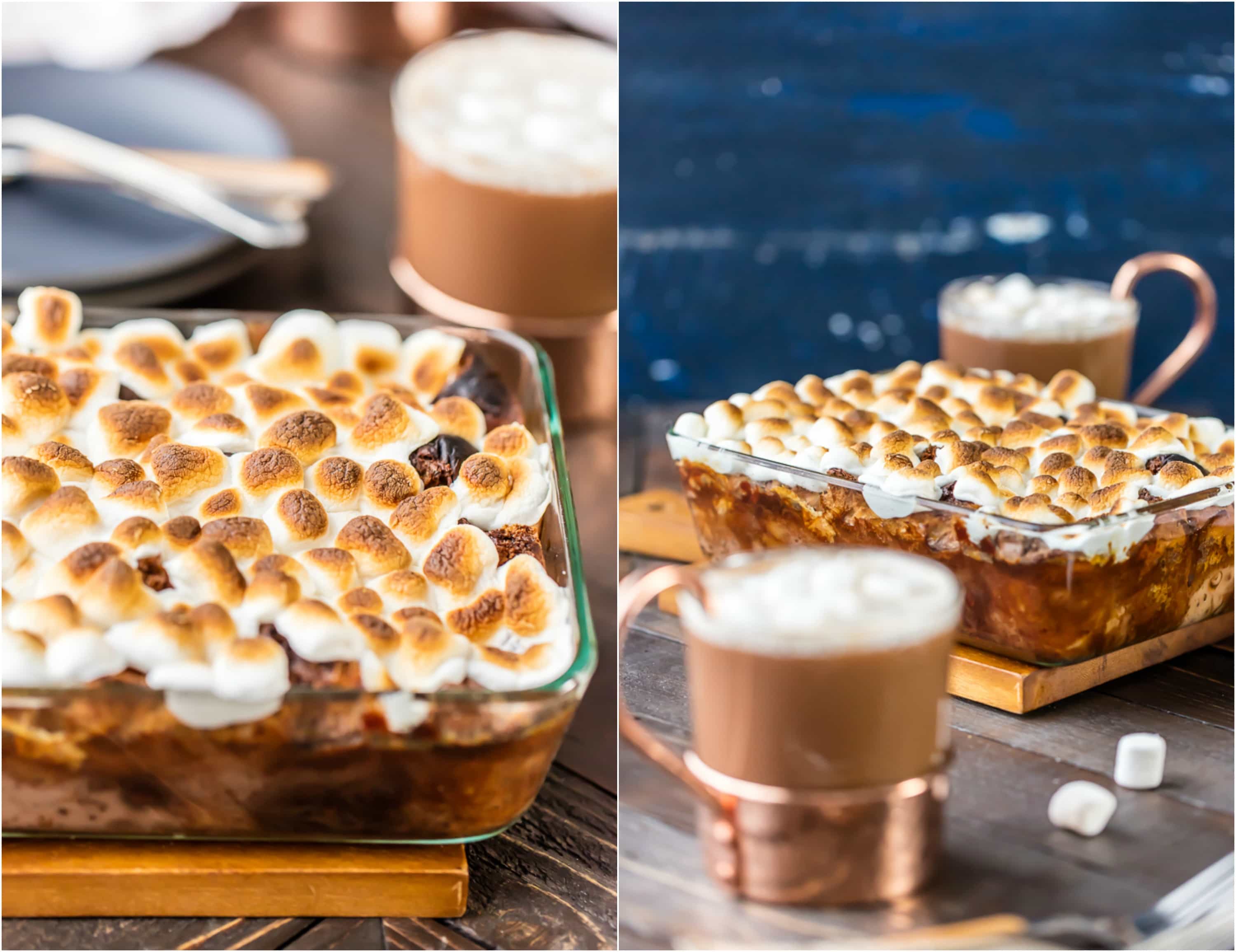 Hot Chocolate Bread Pudding Recipe - The Cookie Rookie®