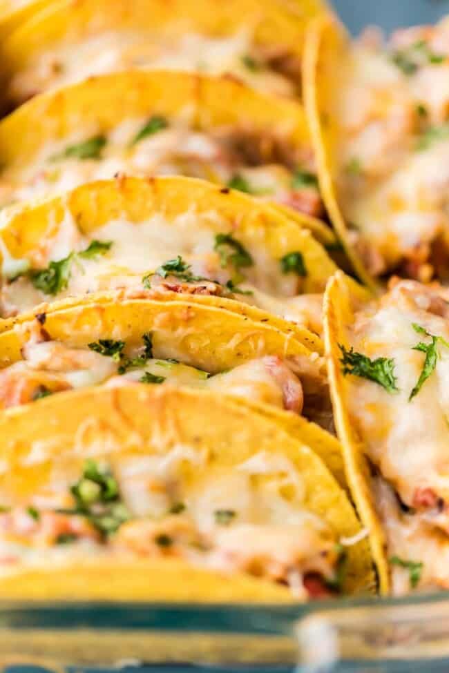 Baked Chicken Tacos (How to Video) - The Cookie Rookie