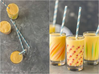 How to Make a Simple Mango Smoothie - The Cookie Rookie