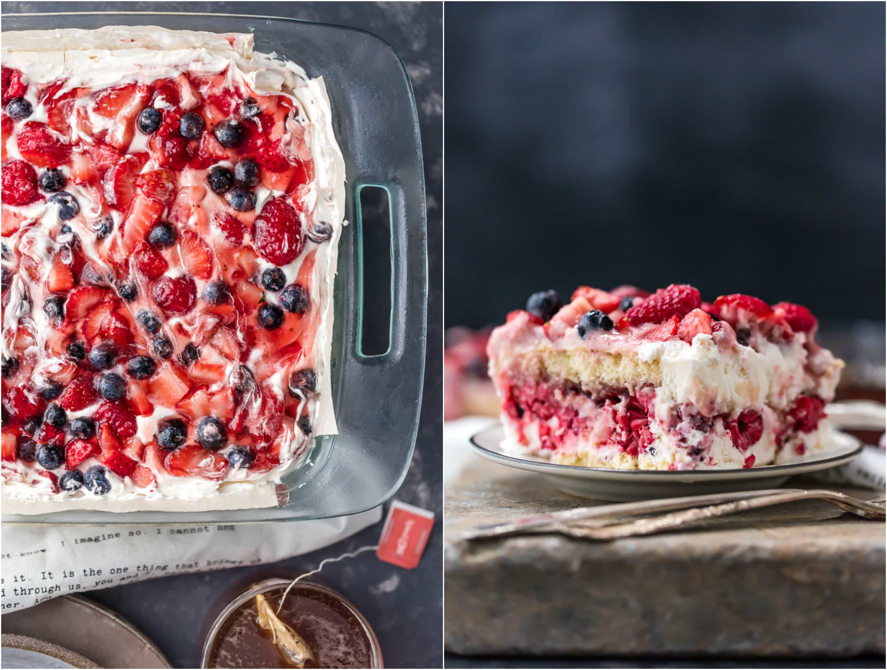 Triple Berry Tiramisu - The Cookie Rookie