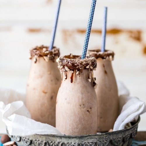 Chocolate Banana Malt Milkshake - The Cookie Rookie®