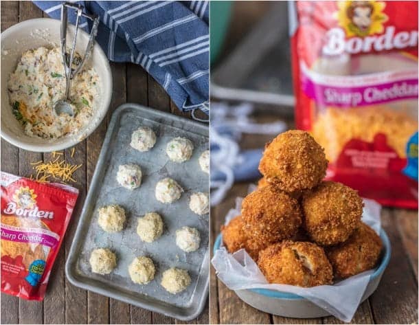 Fried Mashed Potato Balls (Loaded Mashed Potato Bites) Recipe - The ...