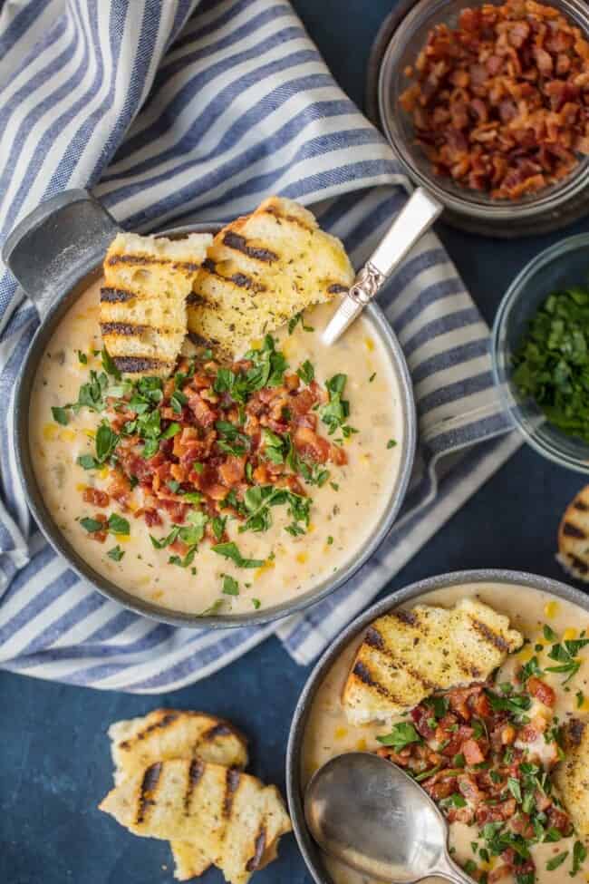 Bacon Corn Chowder Recipe - The Cookie Rookie®