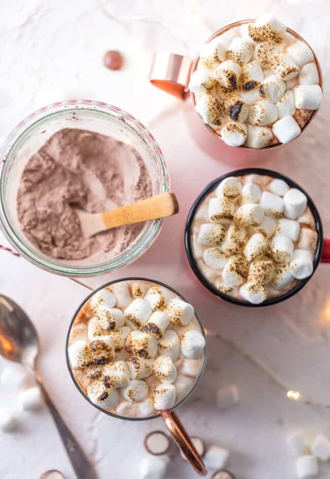 Malted Homemade Hot Chocolate Mix Recipe - The Cookie Rookie®
