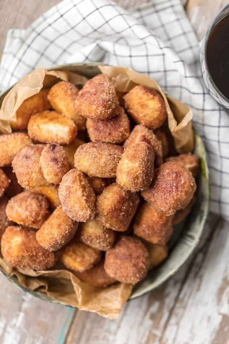 Cinnamon Sugar Biscuit Bites - Crispy Cinnamon Bites (VIDEO)