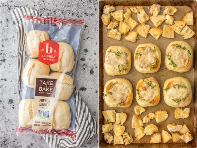 French Onion Dip Mini Bread Bowls Recipe - The Cookie Rookie®