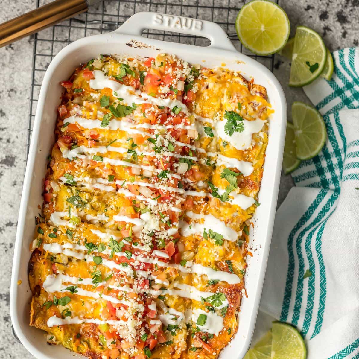 Salsa Verde Chicken Enchiladas The Cookie Rookie Salsa Verde Chicken Enchiladas The Cookie Rookie