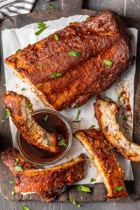 Oven Baked Ribs How To Bake Ribs In The Oven Video