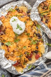 Foil Packet Nachos Recipe - The Cookie Rookie®