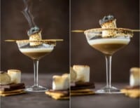 Toasted S'mores Martini with Marshmallow Vodka Recipe - The Cookie Rookie®