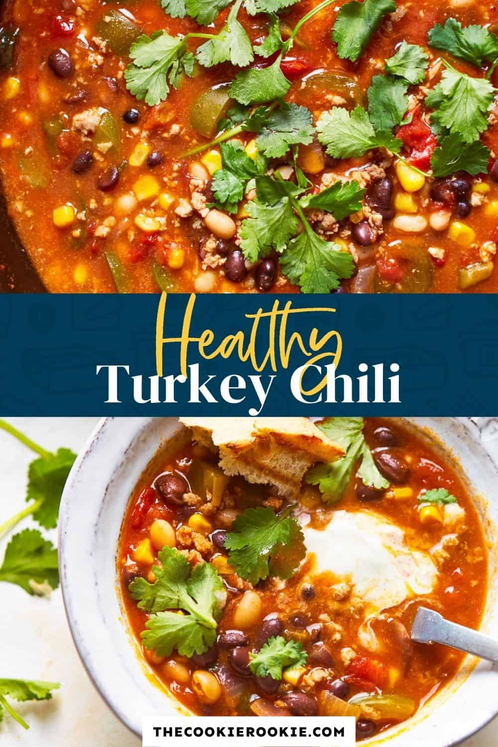 Turkey Chili Recipe - Healthy Southwest Chili (VIDEO)