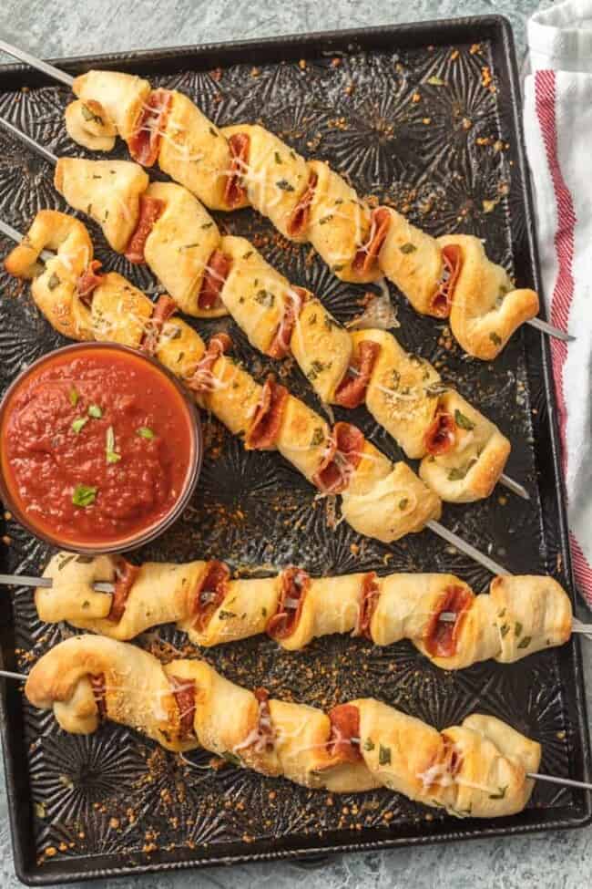 Pizza Sticks Recipe - The Cookie Rookie®