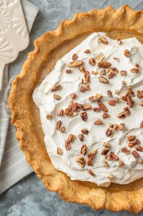 Butterscotch Pie Recipe (VIDEO) - The Cookie Rookie
