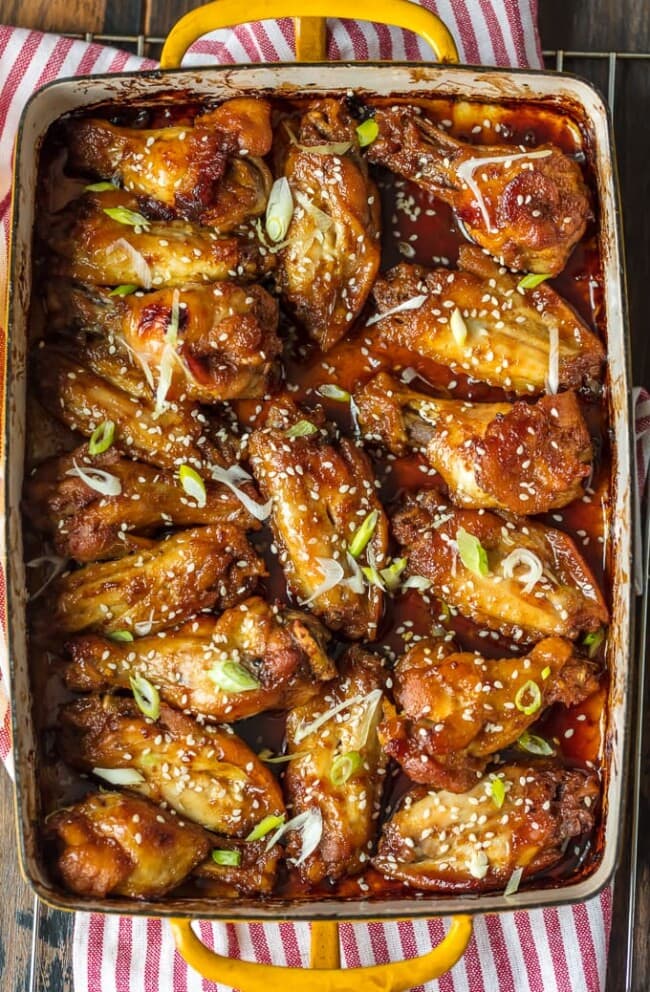 Sticky Sesame Chicken Wings Recipe - The Cookie Rookie®