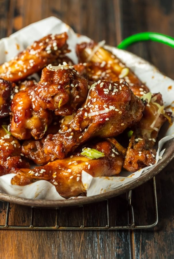 Sticky Sesame Chicken Wings Recipe - The Cookie Rookie®