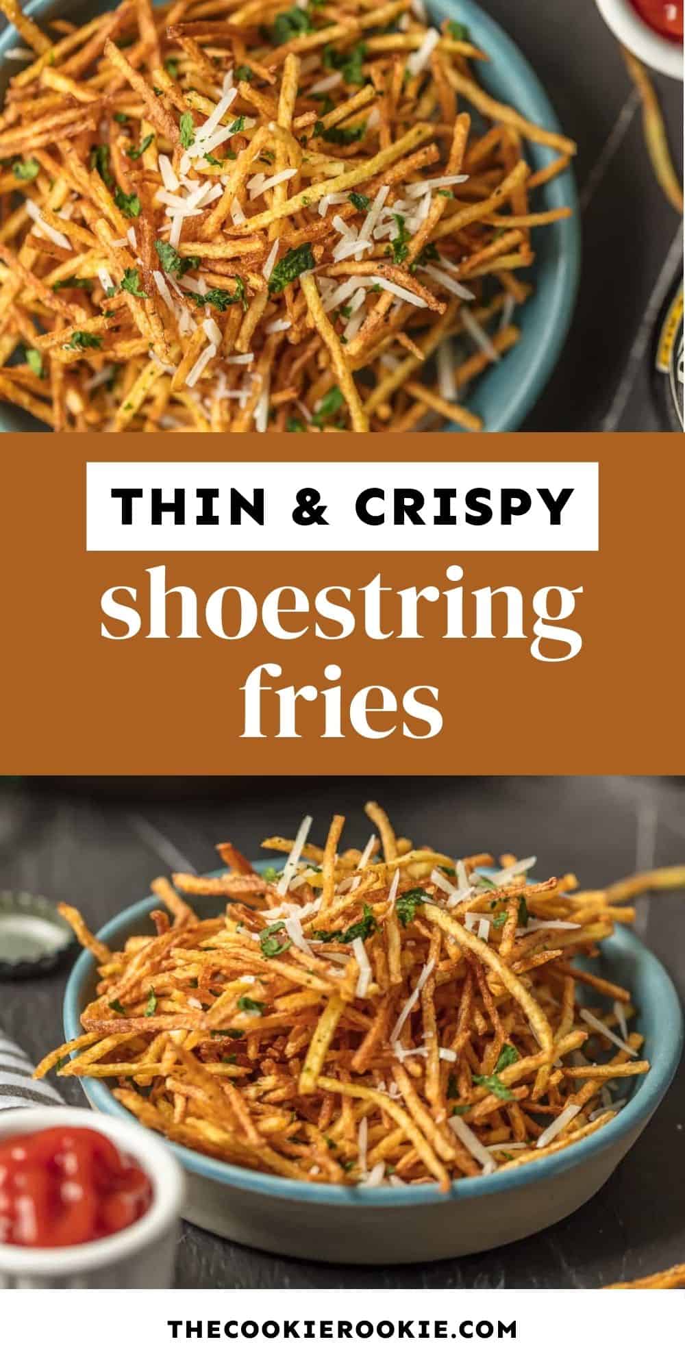 3-Ingredient Shoestring Fries Recipe - The Cookie Rookie®