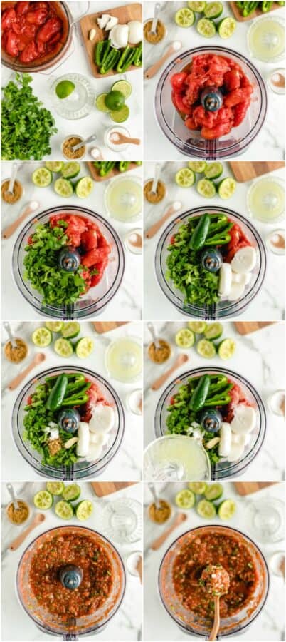 Easy Homemade Salsa (Blender Salsa) Recipe - The Cookie Rookie®