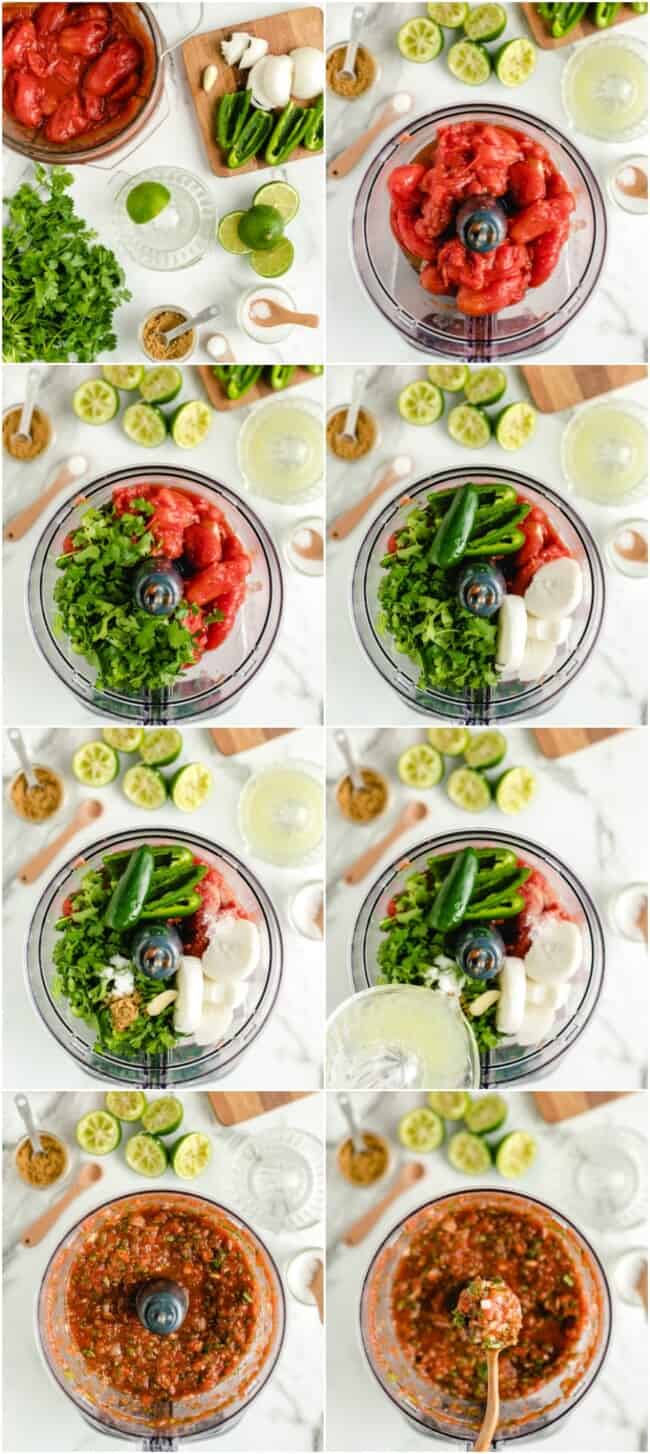 Easy Homemade Salsa (Blender Salsa) Recipe - The Cookie Rookie®
