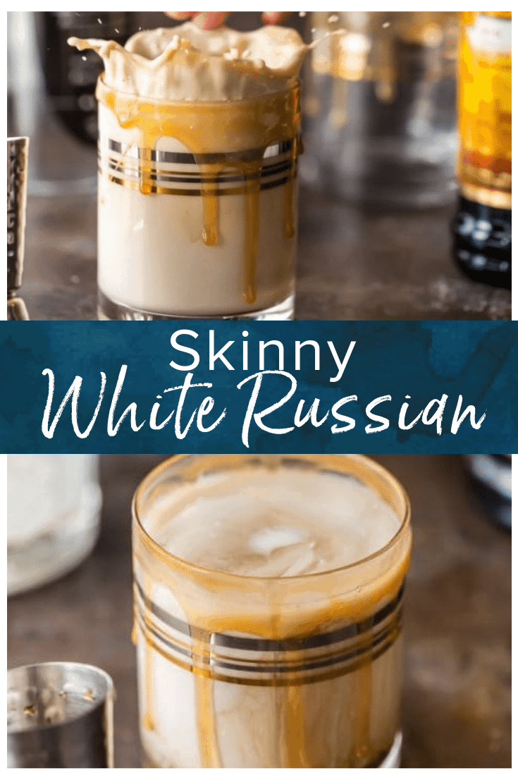 White Russian Recipe (Skinny White Russian) - The Cookie Rookie®