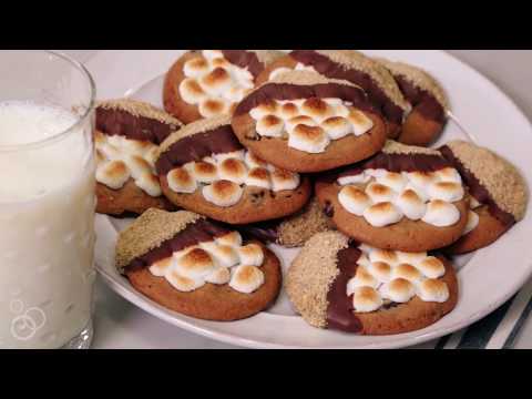 S'mores Cookies - Best Easy Cookie Recipe {VIDEO} - The Cookie Rookie
