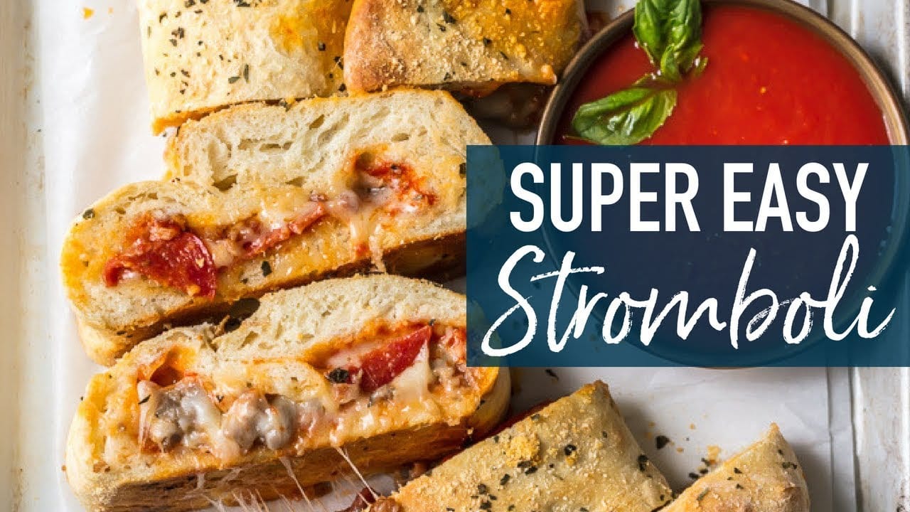 Easy Stromboli Recipe | Meat Lovers Stromboli - The Cookie Rookie
