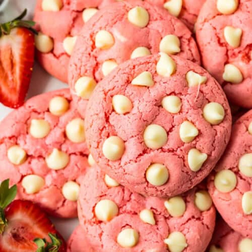 Strawberry Cookies Recipe - The Cookie Rookie®