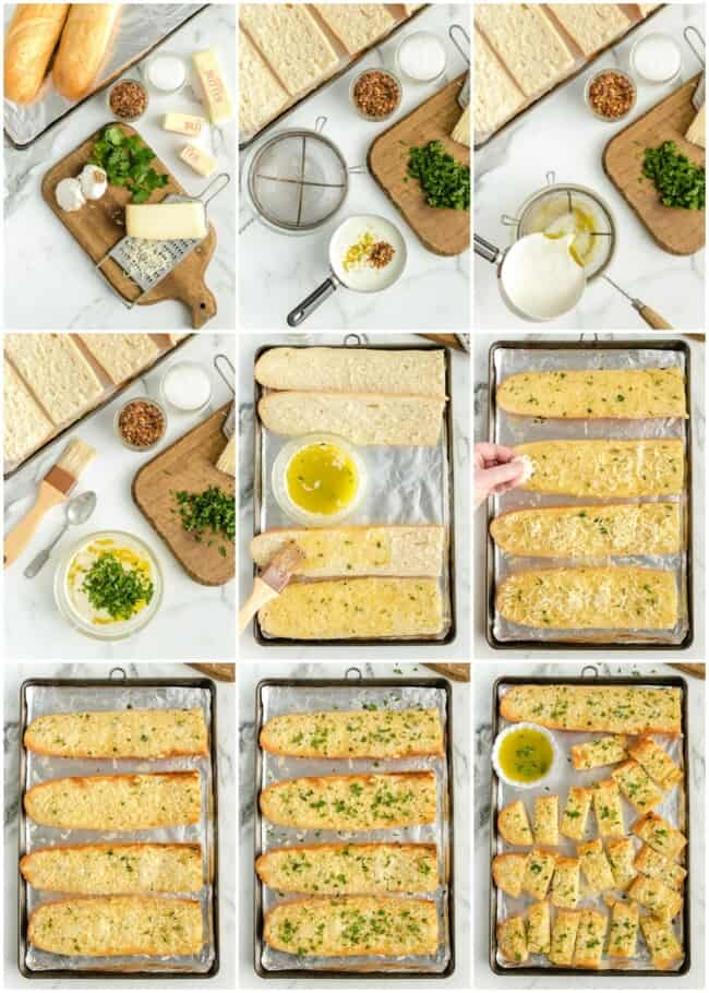 Homemade Garlic Bread Recipe - The Cookie Rookie®