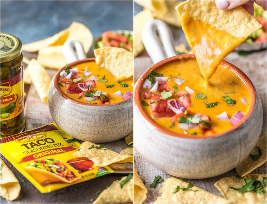 Healthy Queso (Skinny Cheese Dip Recipe) - The Cookie Rookie®