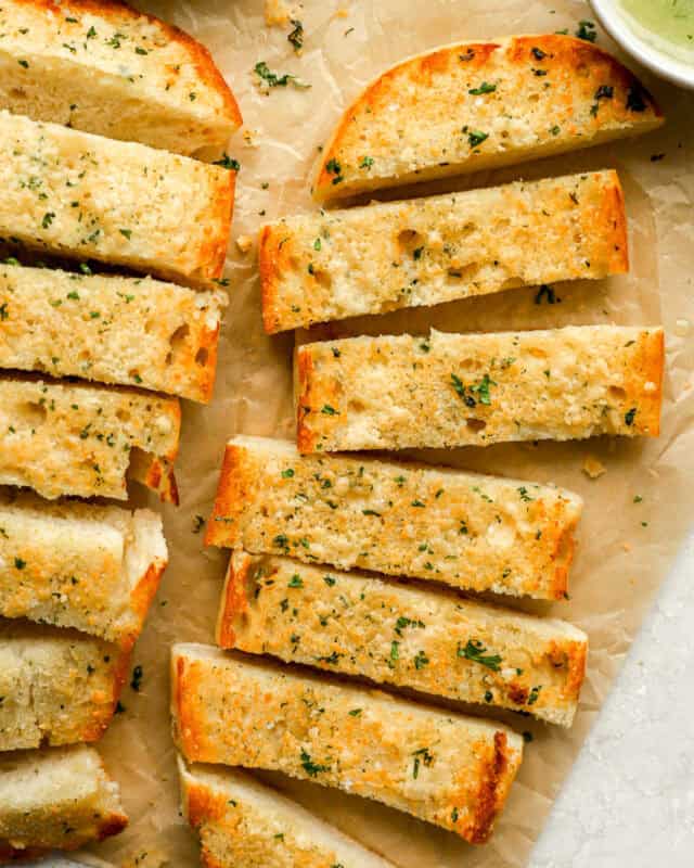 Homemade Garlic Bread Recipe - The Cookie Rookie®
