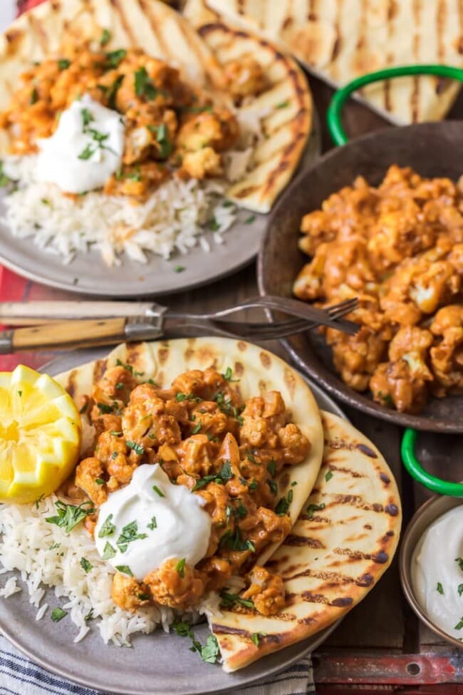 Vegetarian Tikka Masala (Indian Cauliflower Masala) Recipe - The Cookie ...