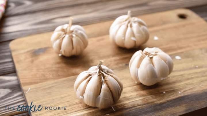 How to Roast Garlic (Oven Roasted Garlic) - The Cookie Rookie®