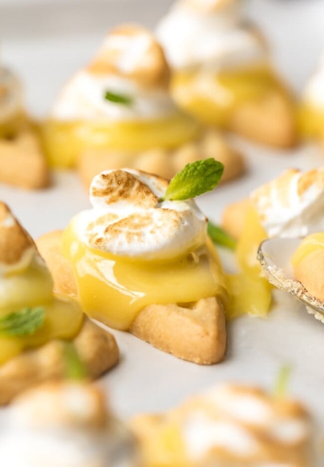 Easy Lemon Meringue Cookies (Lemon Meringue Pie Tarts) Recipe - The ...
