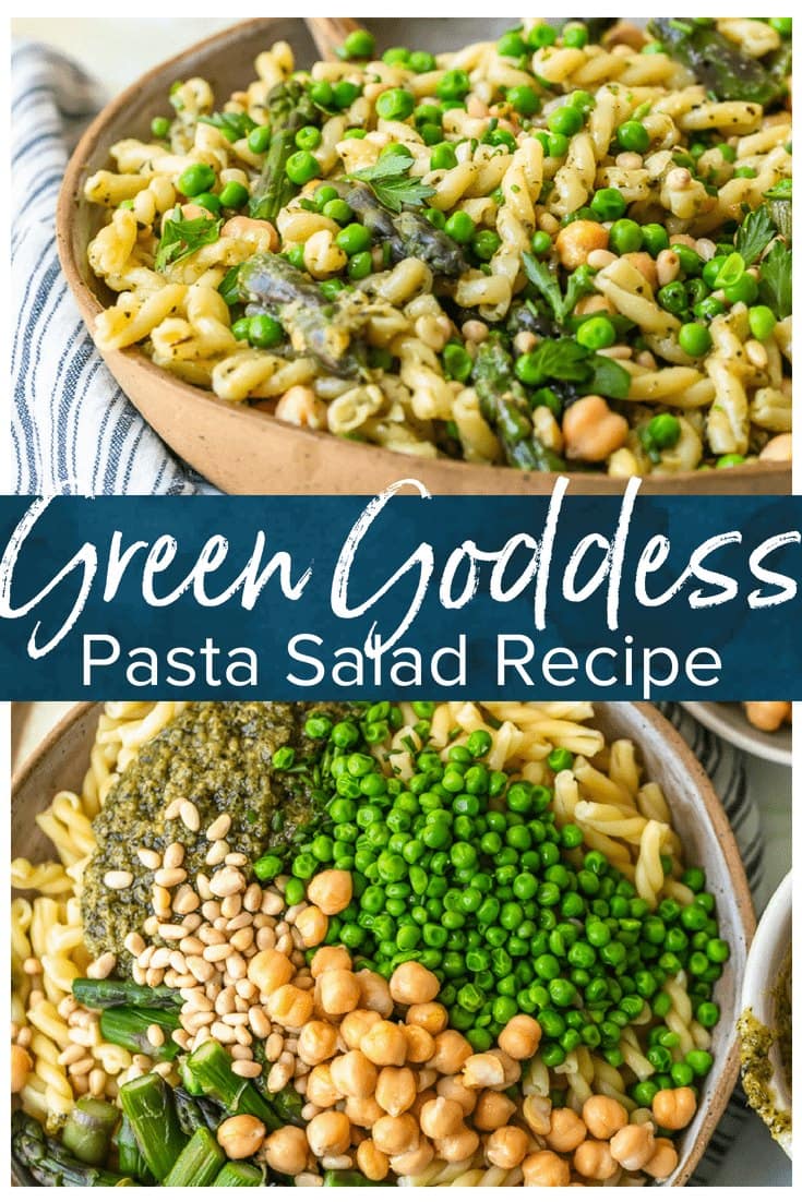 Green Goddess Pasta Salad Recipe - The Cookie Rookie®