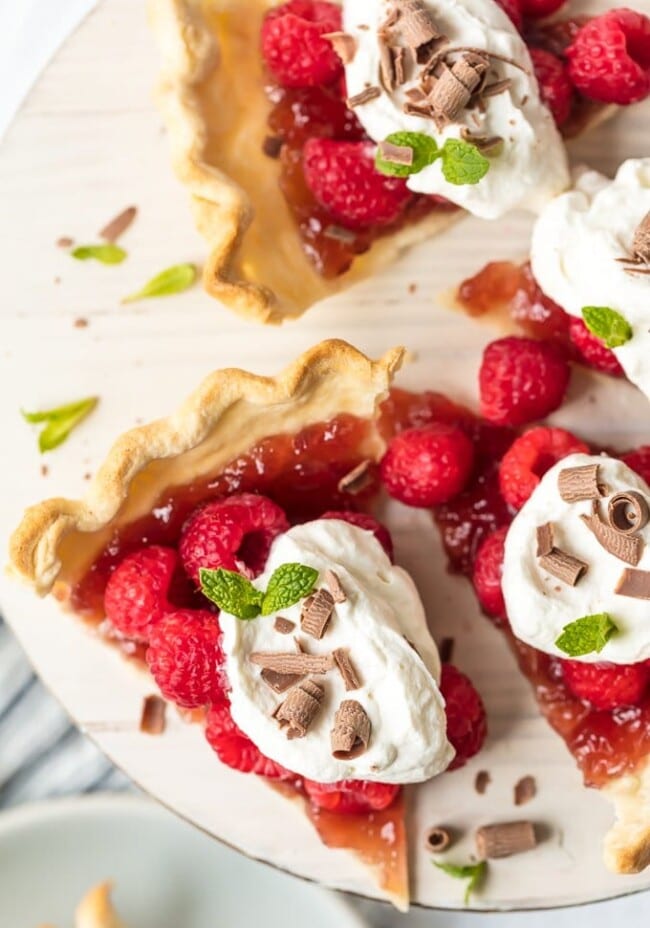 Easy Raspberry Tart (Raspberry Pie Hack Recipe) - The Cookie Rookie®