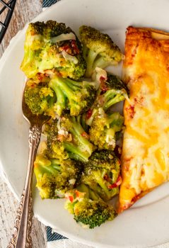 Spicy Cheesy Broccoli Recipe (Firecracker Broccoli with Cheese!)